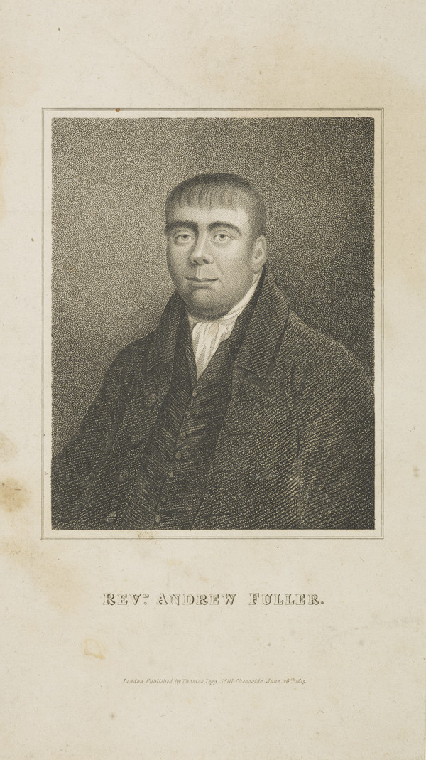 Andrew Fuller, 1754 - 1815. Baptist theologian by Samuel Freeman ...