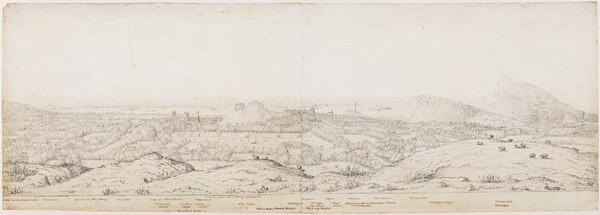 View of Edinburgh from the Braid Hills, looking north by Mary Stewart ...