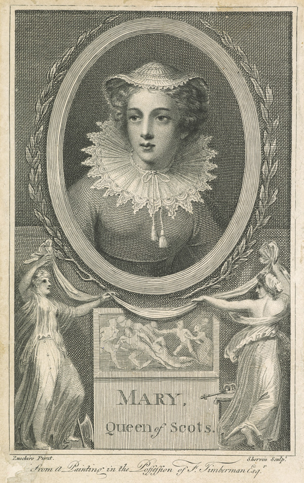 Mary, Queen of Scots, 1542 - 1587. Reigned 1542 - 1567 by John Keyse ...