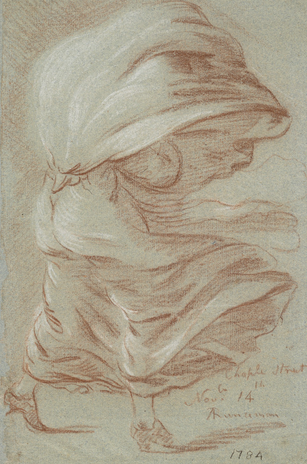 Woman Walking in a Cloak by Alexander Runciman | National Galleries of ...
