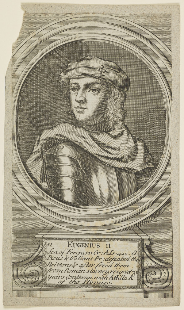 Eugenius II, cr. 420. Legendary Scottish king | National Galleries of ...