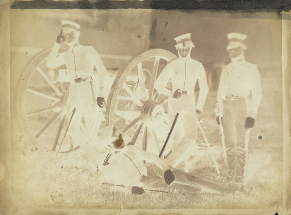 Major Crauford (or Crawford), Captain St George and Captain Borthingham ...