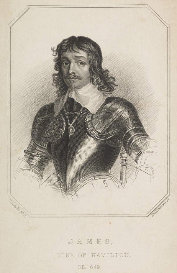 James Hamilton, 1st Duke of Hamilton, 1606 - 1649. Royalist by Thomas ...