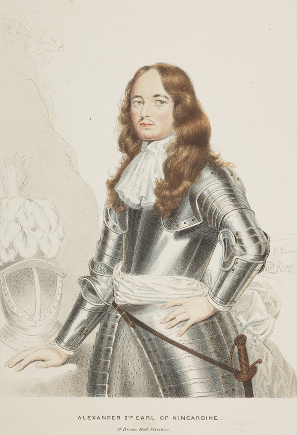Alexander Bruce, 2nd Earl of Kincardine, d. 1681. Privy councillor in ...