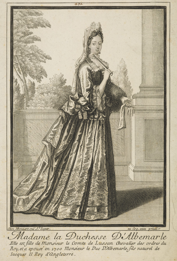 Marie Gabrielle d'Audibert de Lussan, 'Madame la Duchesse D'Albemarle ...