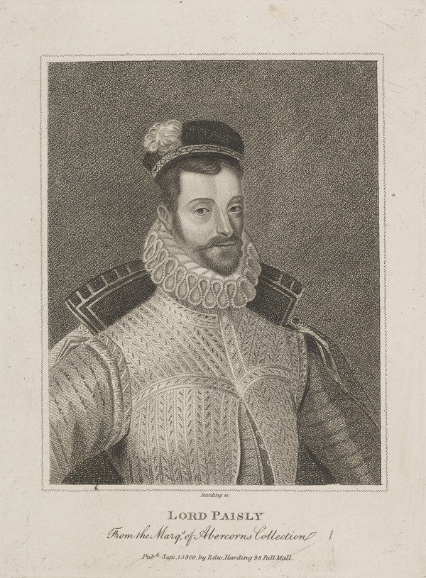 Claud Hamilton, Lord Paisley, 1543 - 1622 by Edward Harding | National ...