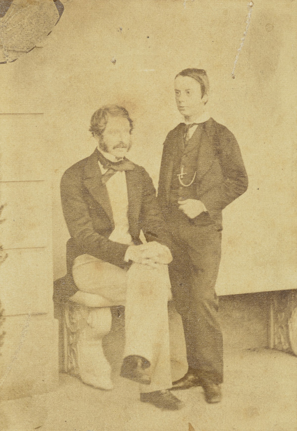 Captain Francis George Hugh Seymour (1812-1884) and his Son Hugh de ...