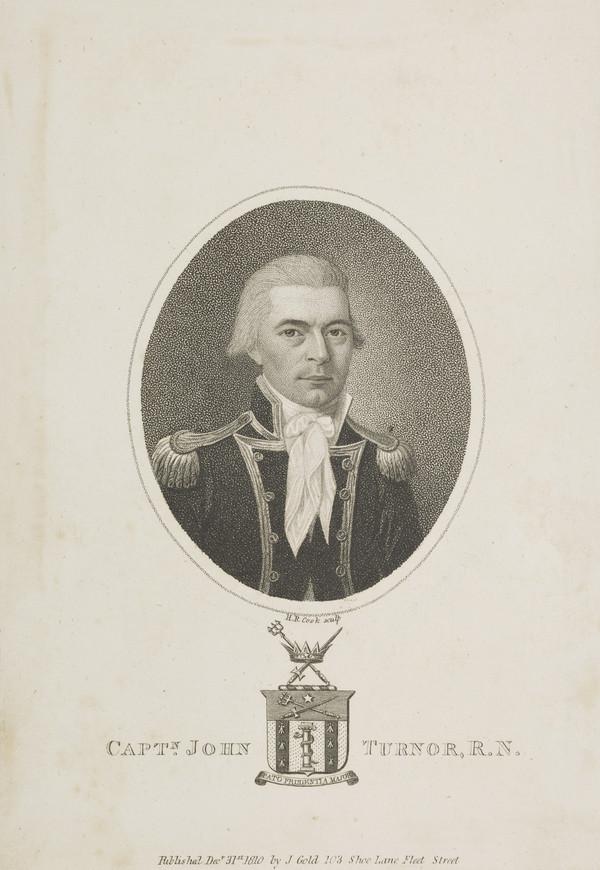 Captain John Turner, 1759 - 1801. Royal Navy by Henry Richard Cook ...