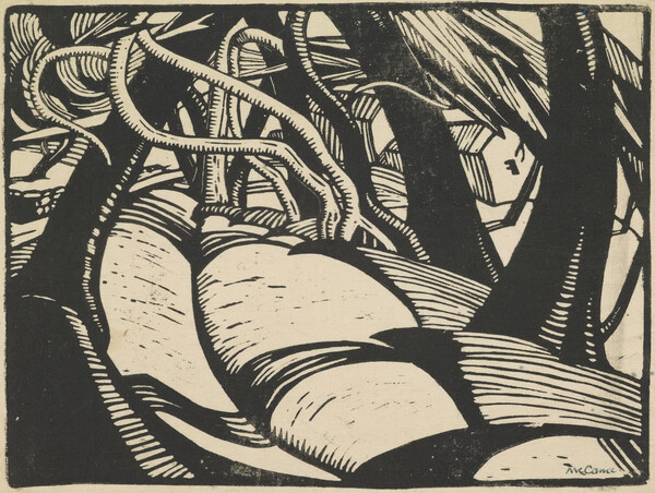 Tree Trunk Composition by William McCance | National Galleries of Scotland