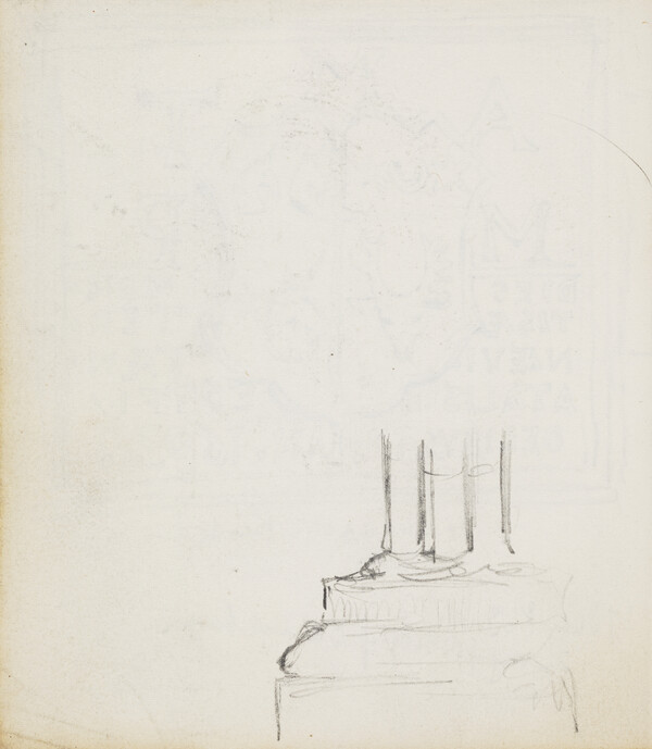 Sketch of a Plinth by Alexander Abernethy Ritchie | National Galleries ...