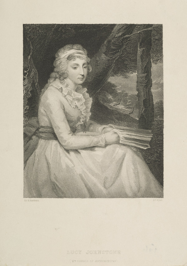 Lucy Oswald (Johnstone), of Auchencruive, d. 1798 by Henry Thomas Ryall ...