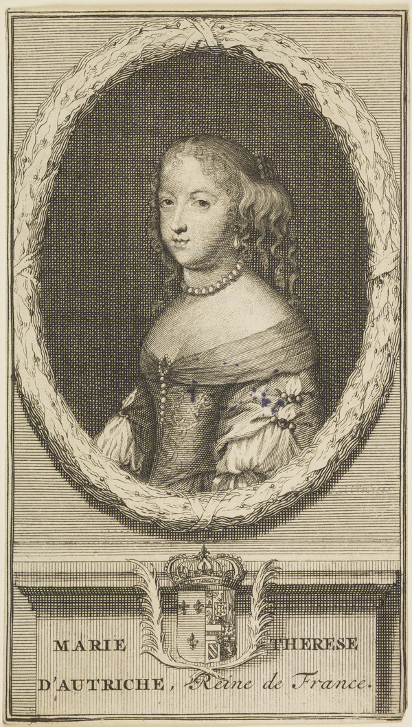 Marie Therese of Austria, 1638 - 1683. Queen of Louis XIV | National ...