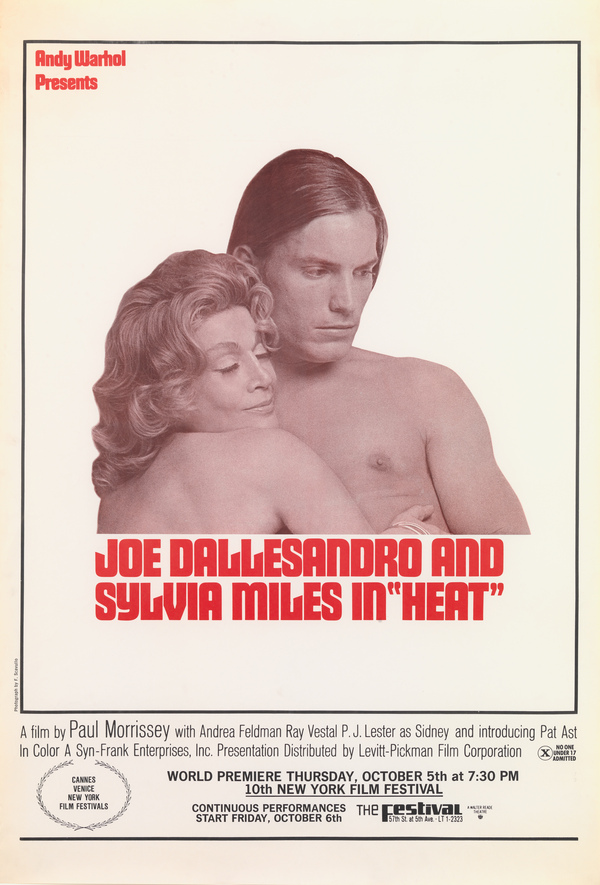 Joe Dallesandro and Sylvia Miles in HEAT by Andy Warhol | National Galleries of Scotland