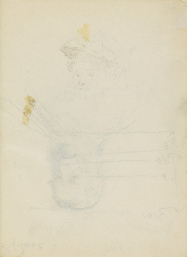 Study for the portrait of Lady Carmichael by Sir James Guthrie ...