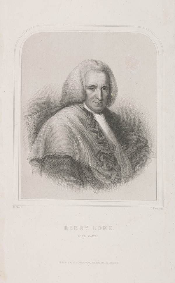 Henry Home, Lord Kames, 1696 - 1782. Scottish judge and author by ...