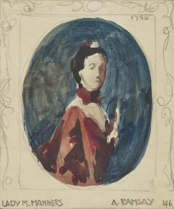 Mary Degg, Lady Robert Manners (1737 - 1829) by Stanley Cursiter | National Galleries of Scotland