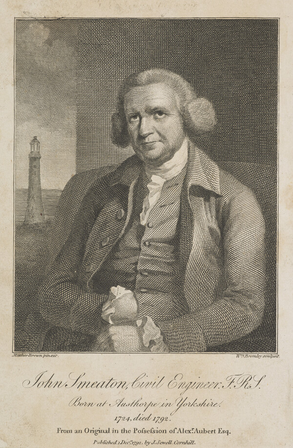 John Smeaton, 1724 - 1792. Civil engineer by William Bromley | National ...