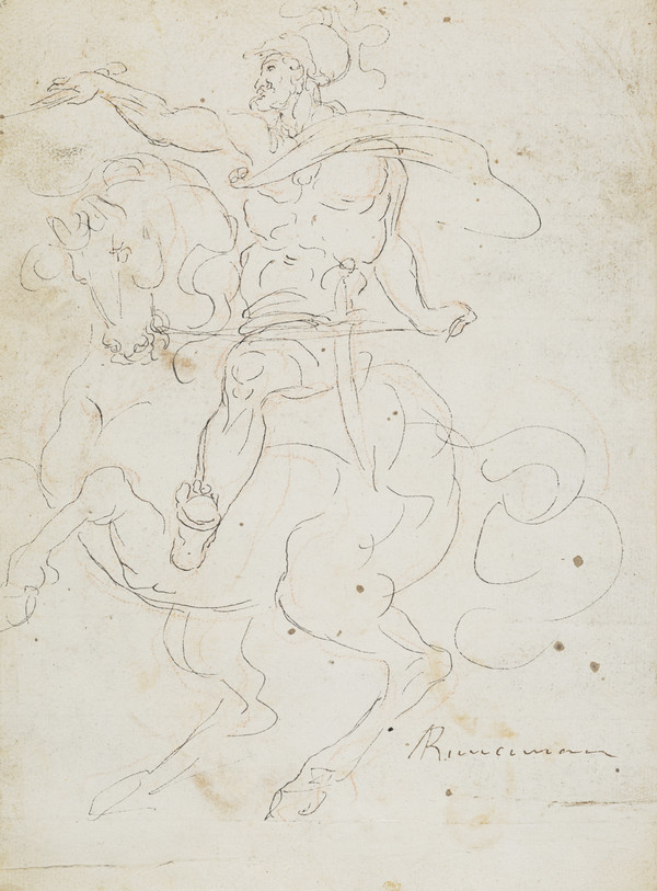 Figure on Horseback by Alexander Runciman | National Galleries of Scotland