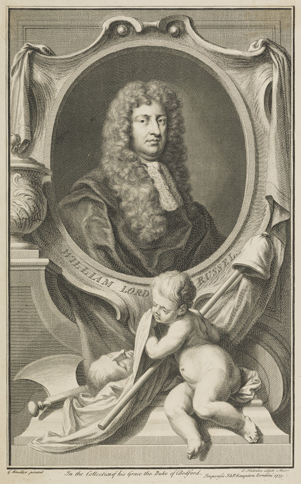 William Russell, Baron Russell, 1639 - 1683. 'The Patriot'; son of ...