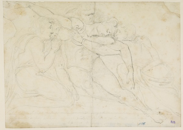 A Dying Youth Supported by Shepherds by Alexander Runciman | National ...