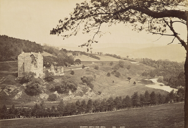 Neidpath Castle from South by George Washington Wilson | National ...