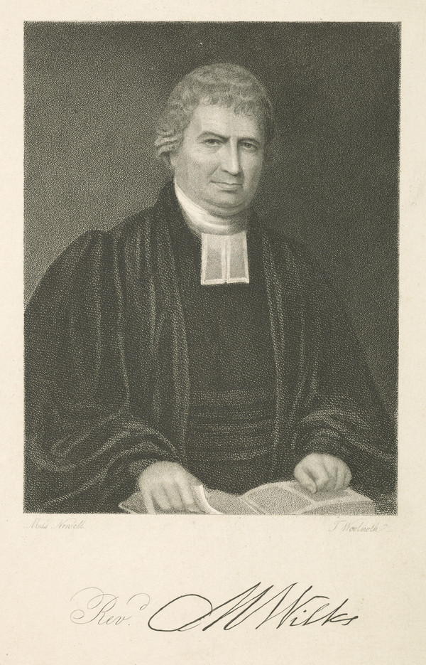 Rev. Matthew Wilks, 1746 - 1829. Evangelical minister by Woolnoth ...