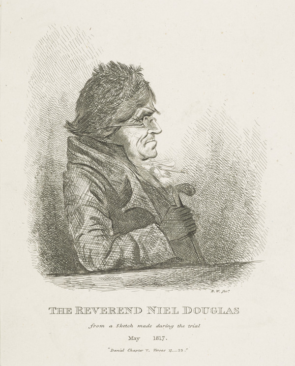 Rev. Neil Douglas, 1750 - 1823. Poet and preacher by Benjamin William ...