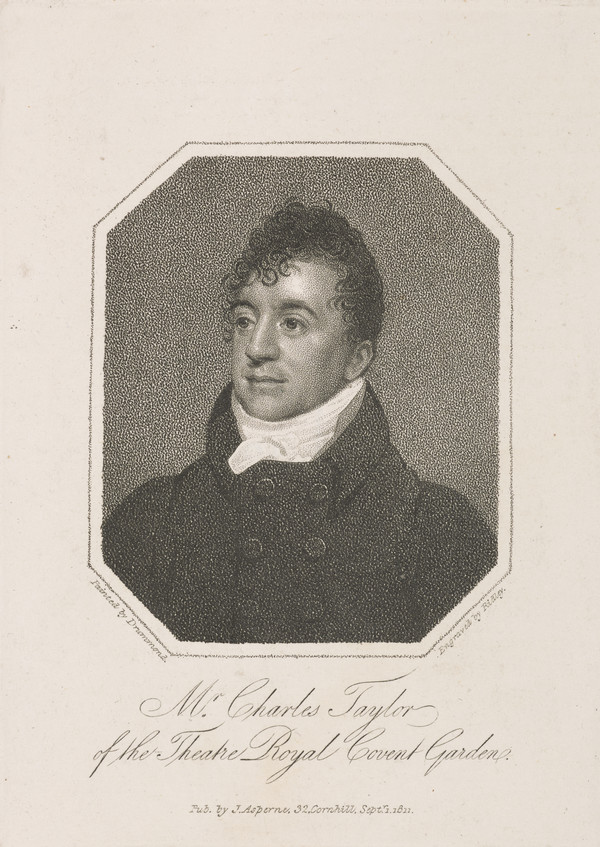 Charles Taylor, 1781 - 1847. Actor and singer by Ridley | National ...