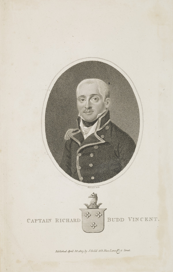 Captain Richard Budd Vincent, 1770 - 1831. Royal Navy by Henry Richard ...