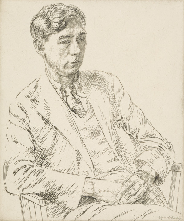 Herbert Read (1893 - 1968) by Edgar Holloway | National Galleries of ...