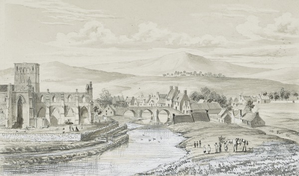 Haddington Church and Distant View of Gifford, East Lothian | National ...