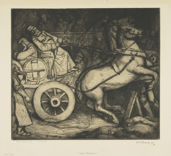 The Traffic (Strang No. 454) by William Strang | National Galleries of ...