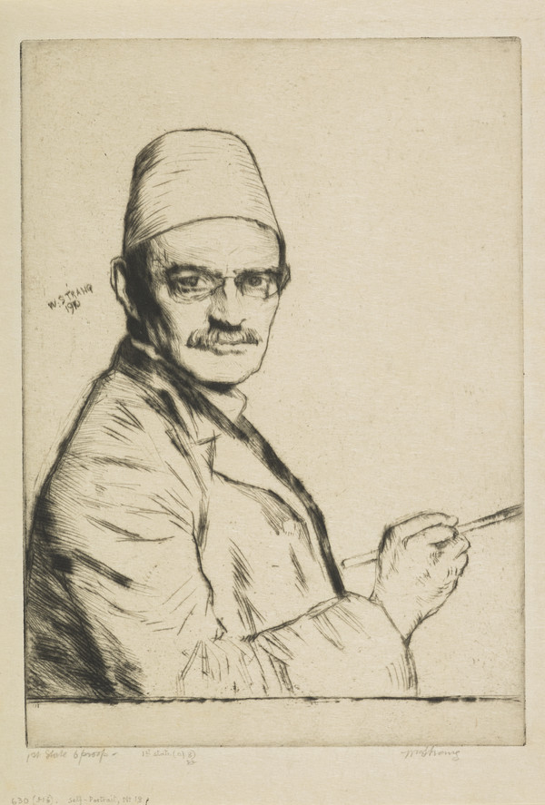 Self-portrait, No. 18 by William Strang | National Galleries of Scotland