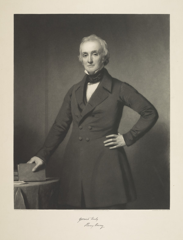 Harry Rainy, 1792 - 1876. Professor of Forensic Medicine at Glasgow ...