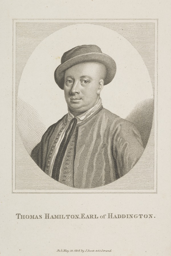 Thomas Hamilton, 6th Earl of Haddington, 1680 - 1735. Supporter of the ...