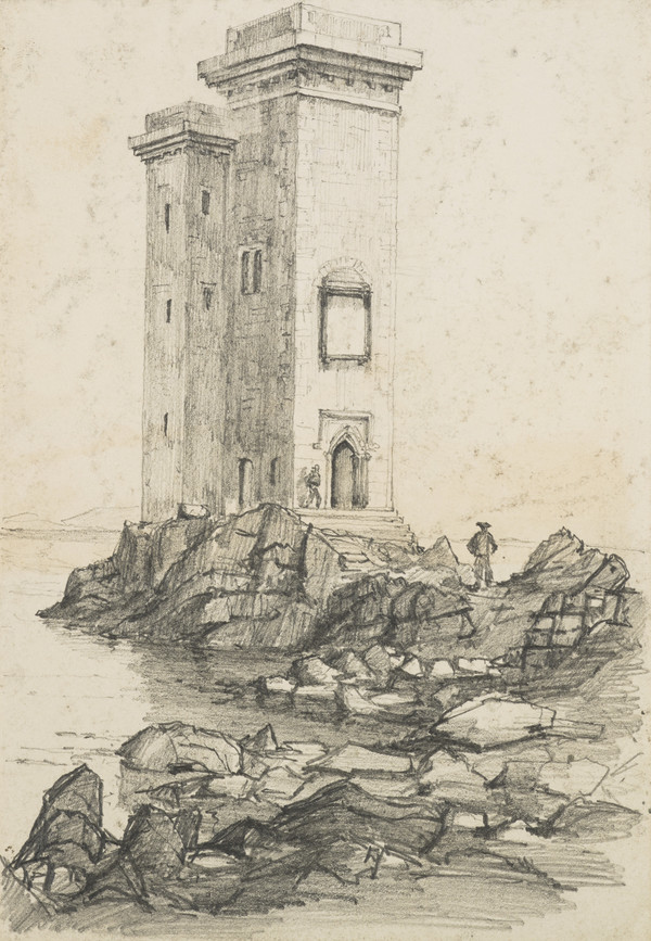 Port Ellen Lighthouse by John Francis Campbell | National Galleries of ...