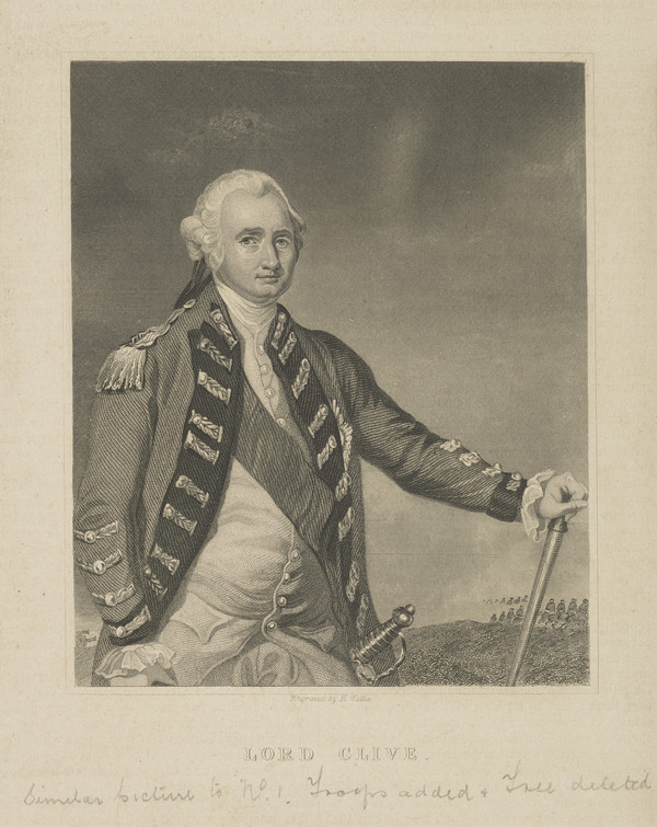 Robert Clive, 1st Baron Clive (of Plassey), 1725 - 1774. Governor of ...