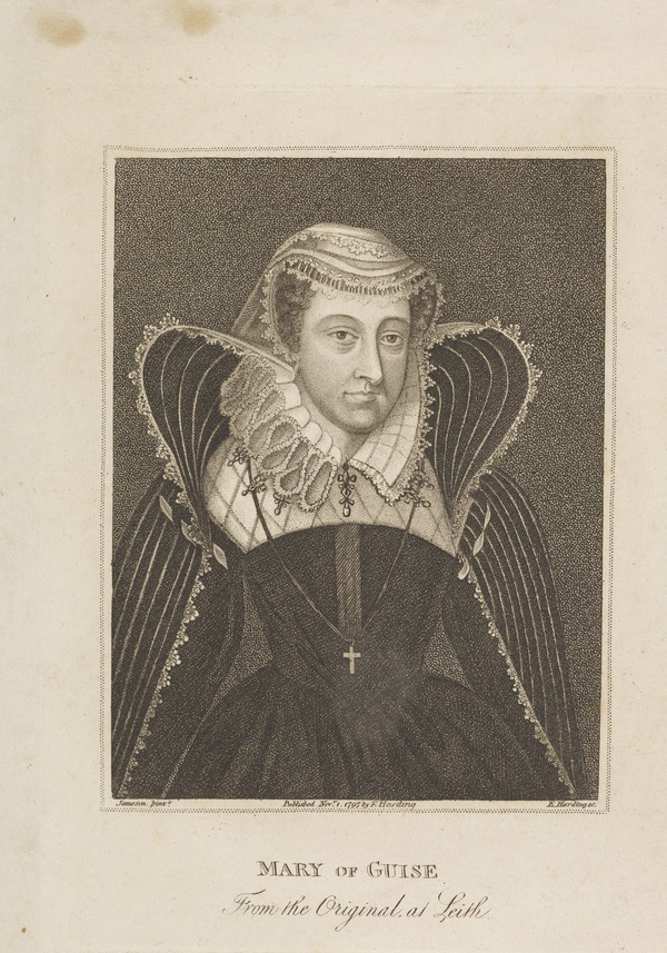 Mary of Guise, 1515 - 1560. Queen of James V by Edward Harding ...