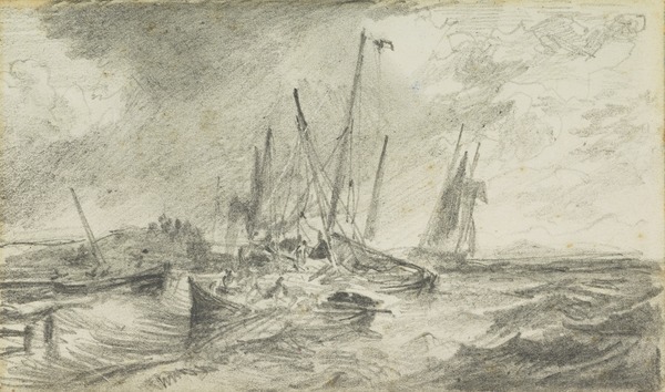 One of Six Seascapes by Samuel Bough | National Galleries of Scotland