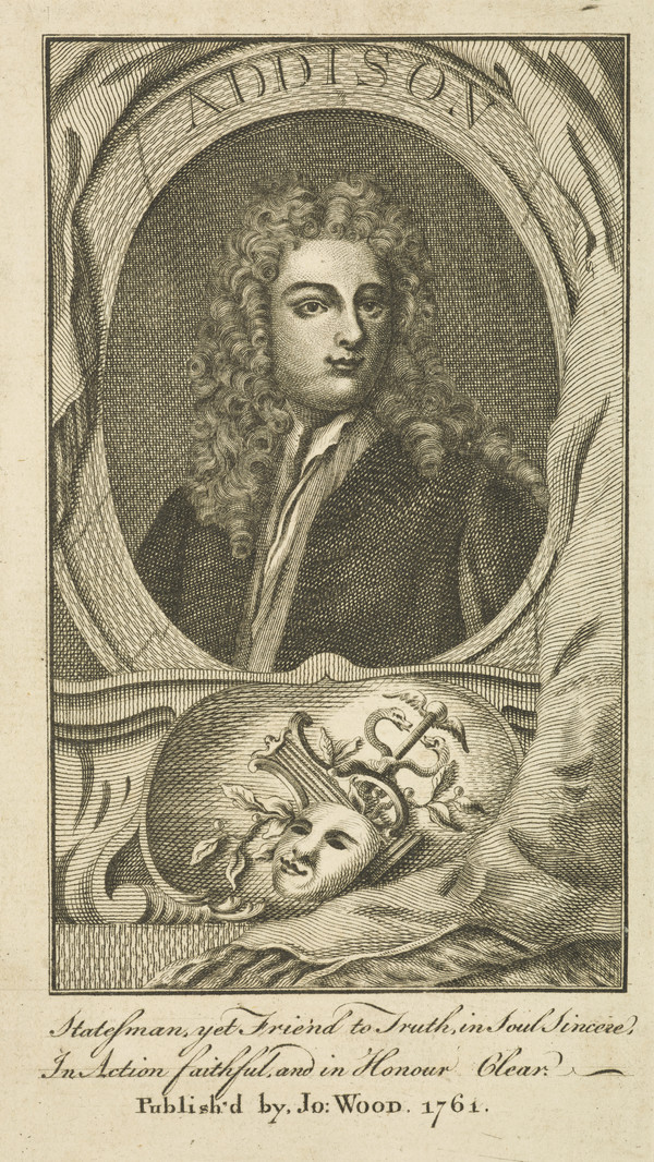 Joseph Addison, 1672 - 1719. Author and statesman | National Galleries ...
