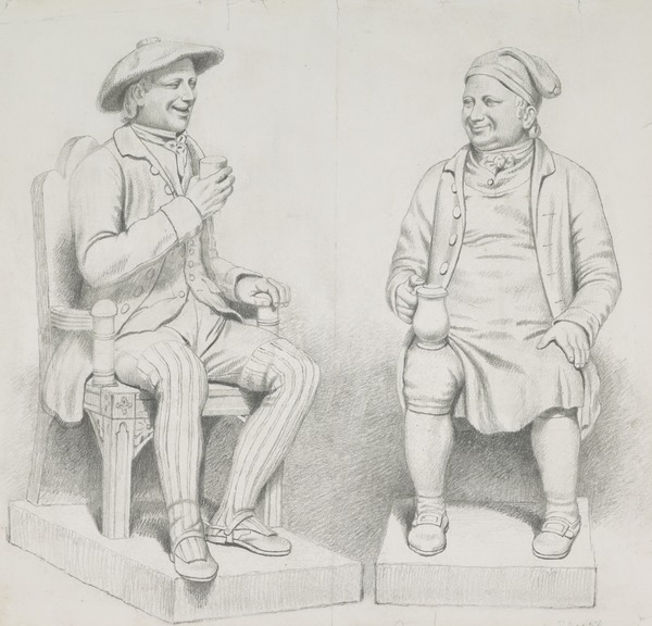 Tam O'Shanter and Souter Johnnie. Designs for Copies after Pottery ...
