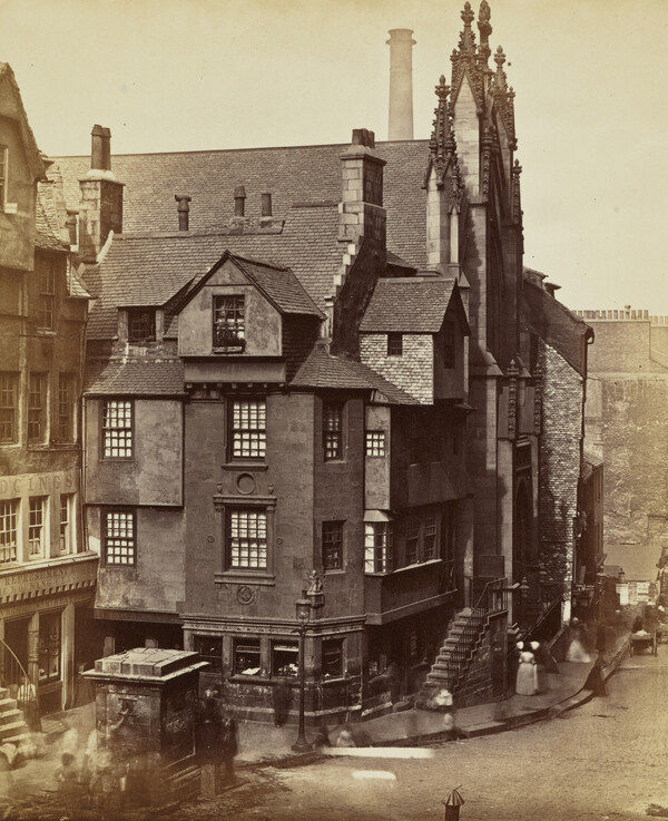 House of John Knox, Netherbow. by Archibald Burns | National Galleries ...