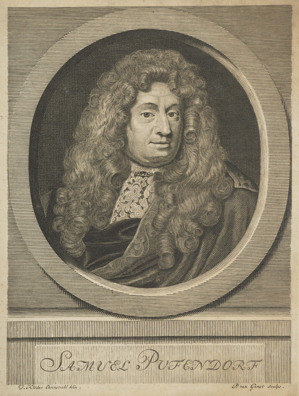 Samuel, Baron von Pufendorf, 1632 - 1694. German writer on ...