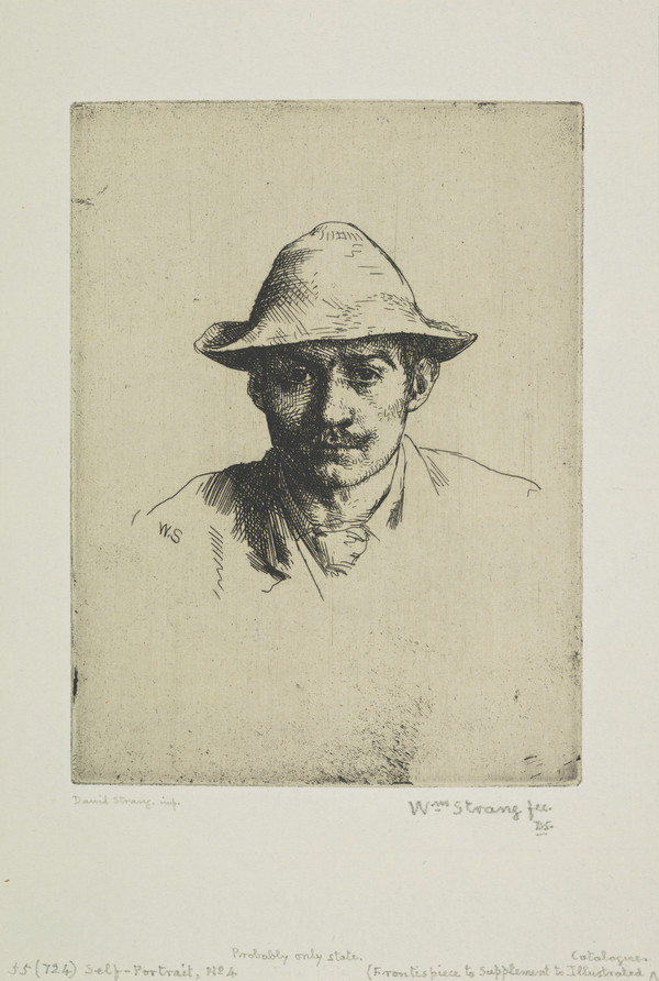 Self-portrait, No. 4 by William Strang | National Galleries of Scotland