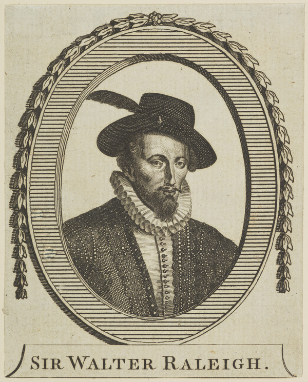 Sir Walter Raleigh, c 1552 - 1618. Naval commander | National Galleries ...