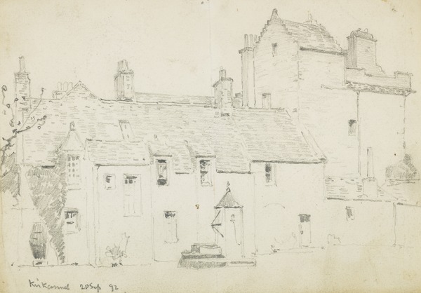 Sketch of a building by James Paterson | National Galleries of Scotland