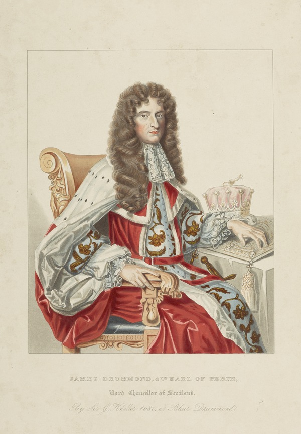 James Drummond, 1st Titular Duke of Perth, 1648 - 1716. Lord Chancellor ...