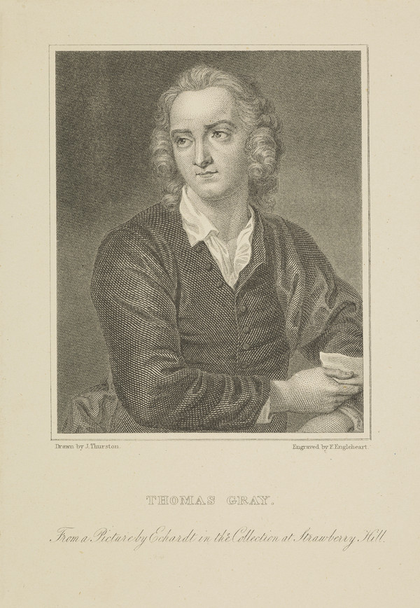 Thomas Gray, 1716 - 1771. Poet by Francis Engleheart | National ...