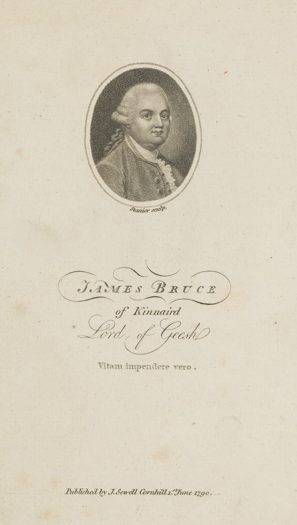 James Bruce of Kinnaird, 1730 - 1794. African explorer by Robert ...