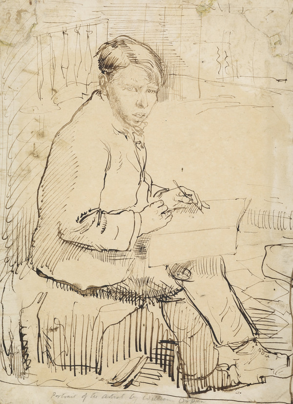 Sir William Orpen, 1878 - 1931. Artist (Self-portrait) by Sir William ...